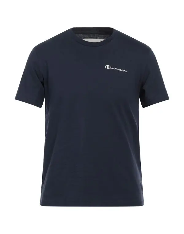 Champion T-shirt Size Organic Cotton - Blue