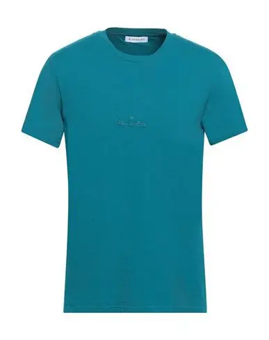 MANUEL RITZ T-shirt Deep Teal Size Cotton - Green