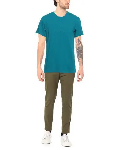 MANUEL RITZ T-shirt Deep Teal Size Cotton - Green