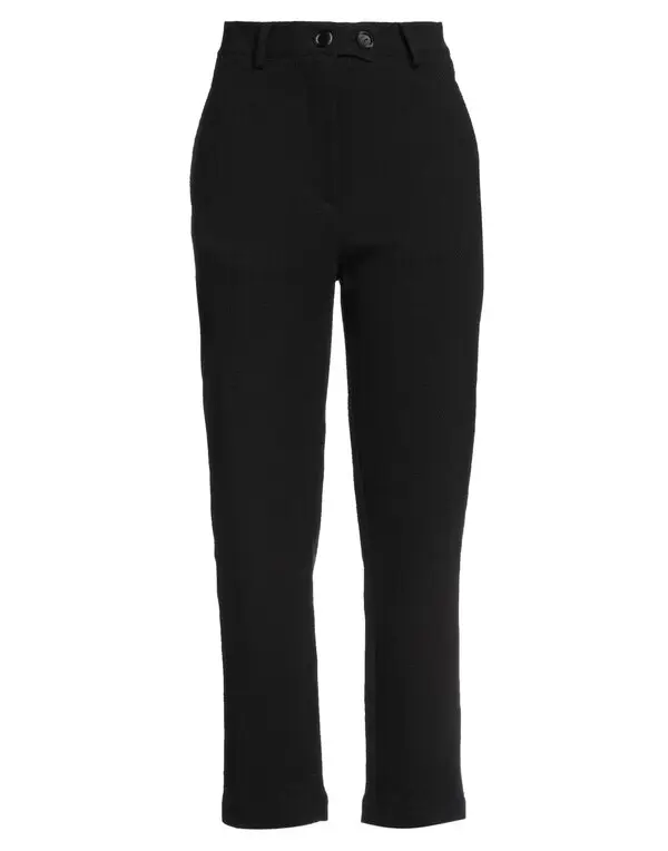 BRAND UNIQUE Straight Leg Pants - Black