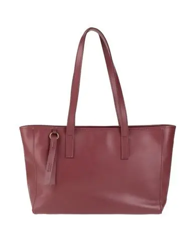 CORSIA Calfskin Leather Shoulder Bag - Red