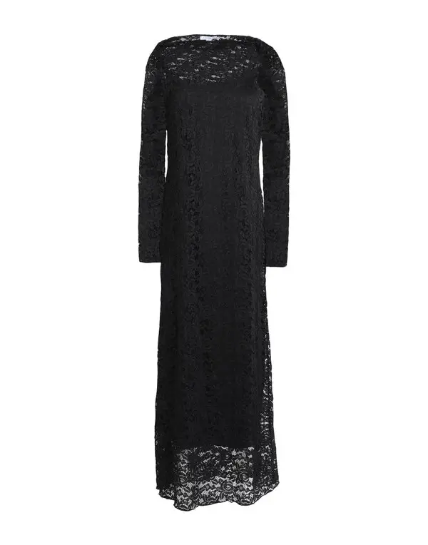 Topshop Lace Maxi Dress In Black 16% Off Editorialist