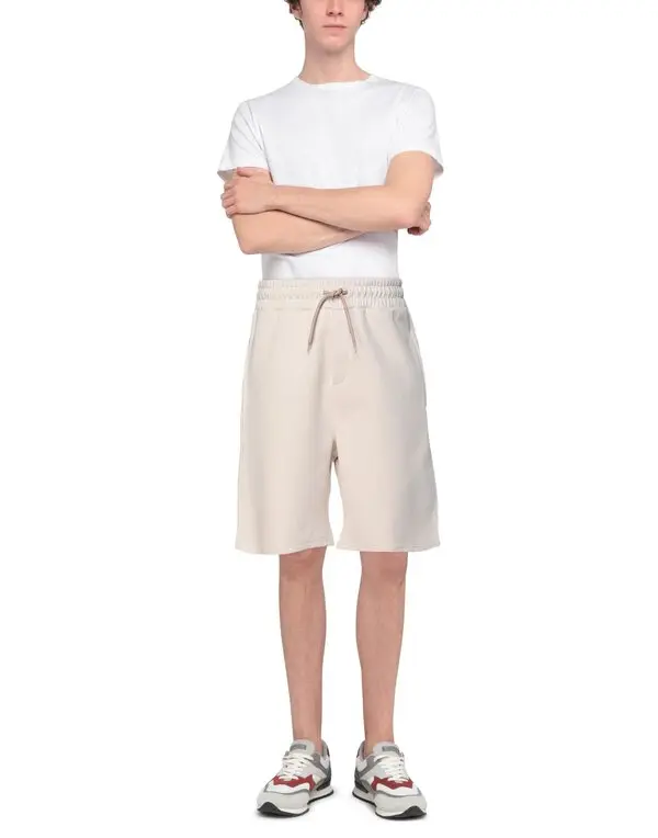 THE FUTURE Relaxed Fit Bermuda Shorts - Light Brown