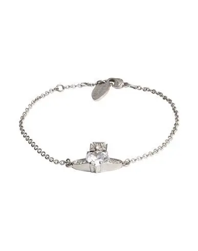 VIVIENNE WESTWOOD Bracelet With Cubic Zirconia - Silver