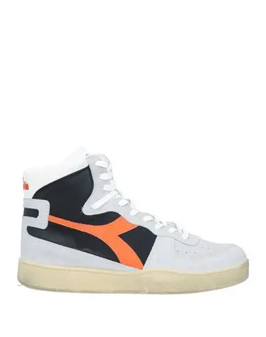 DIADORA High-top Sneakers In Leather And Textile Fibers
