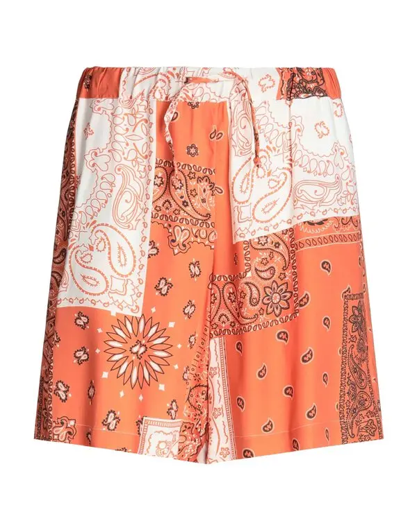 8 BY YOOX Viscose Wide Leg Shorts Shorts & Bermuda Shorts Size Viscose
