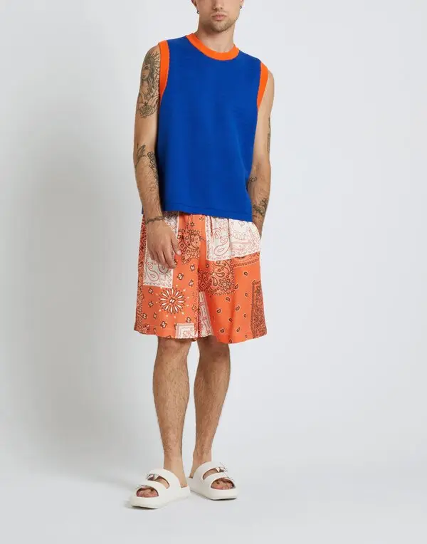 8 BY YOOX Viscose Wide Leg Shorts Shorts & Bermuda Shorts Size Viscose
