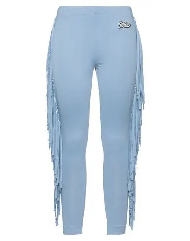 Moschino Fringe Trim Pants - Blue