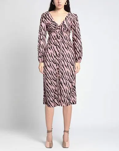 Relish Zebra-print Midi Dress