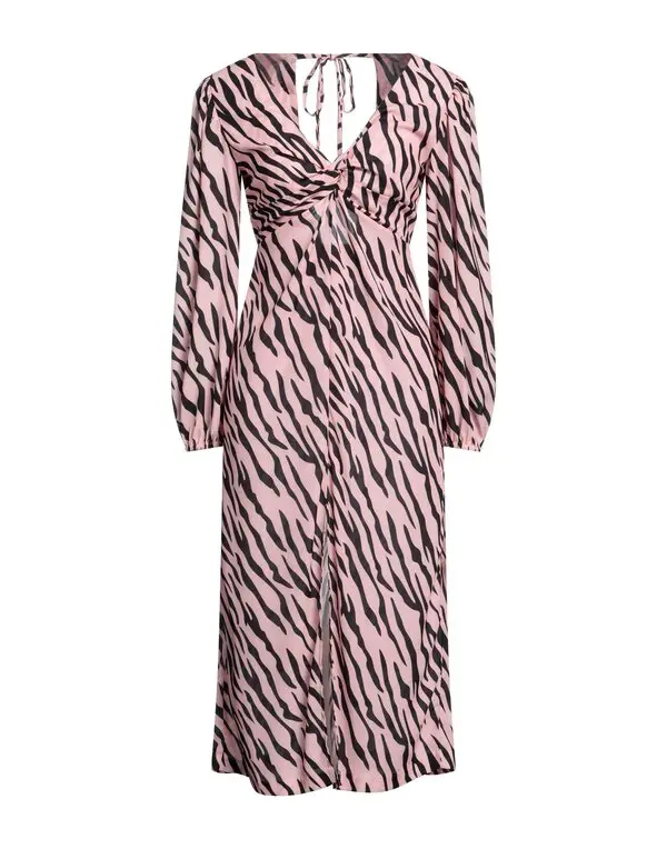 Relish Zebra-print Midi Dress