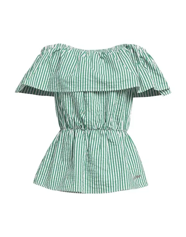 GAELLE PARIS Peplum Striped Top