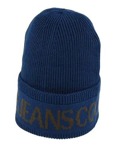 Versace Knitted Beanie - Navy