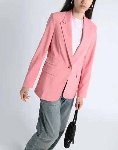 Topshop Single-breasted Twill Blazer