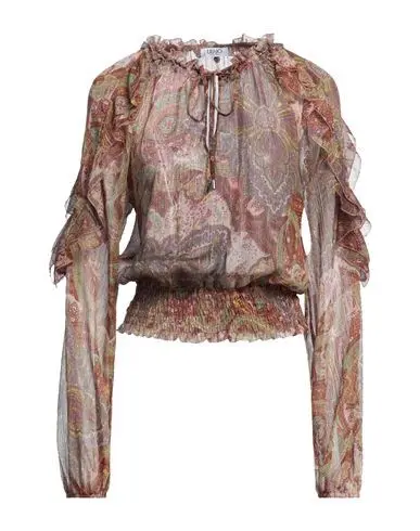 Liu Jo Ruched Paisley-print Top