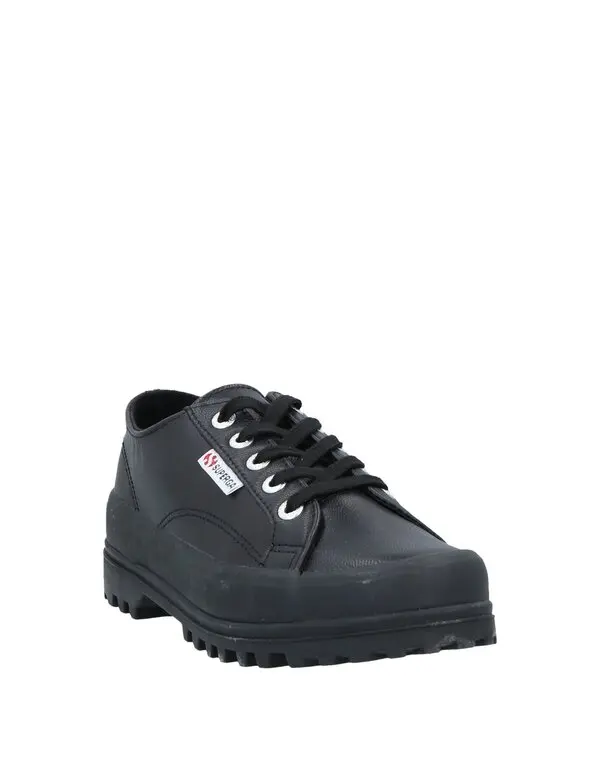 Superga Leather Sneakers - Black