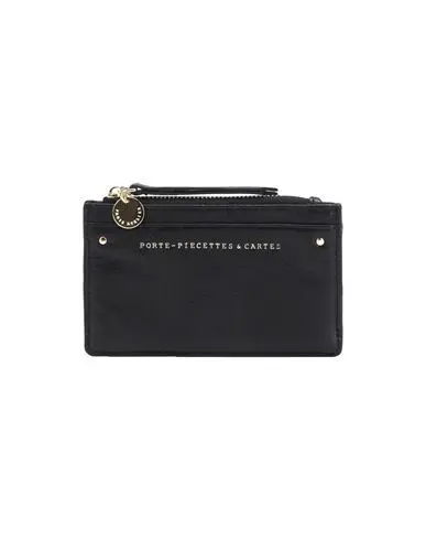 OTHER STORIES Coin Purse Soft Leather - Black