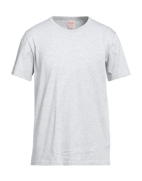Champion T-shirt Size Cotton, Polyester - Grey