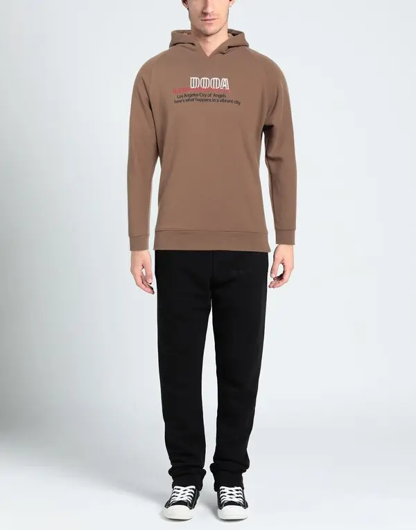 DOOA Sweatshirt In Fleece - Brown