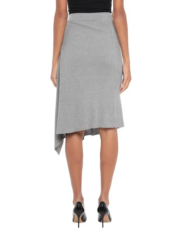 Pinko Asymmetric Knitted Midi Skirt