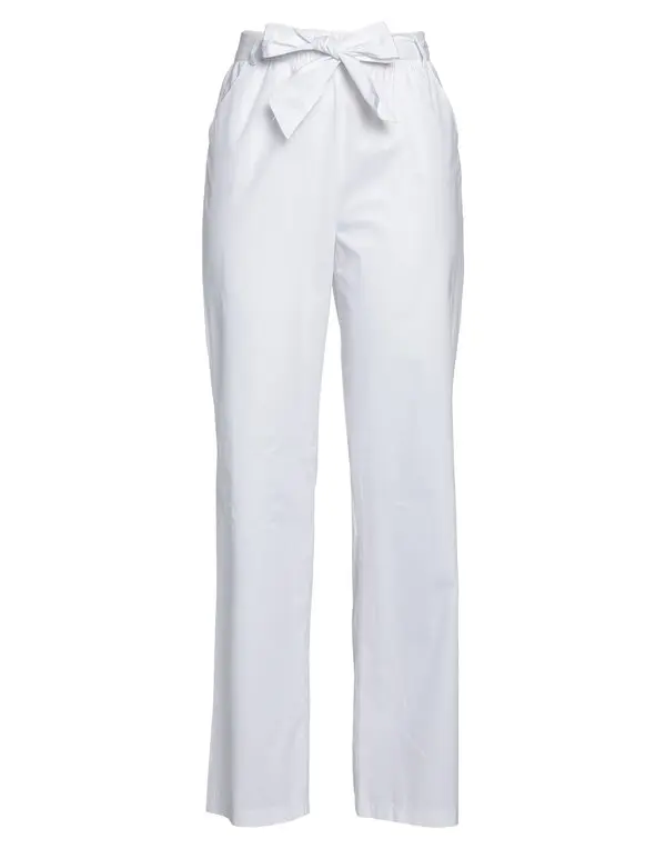 BELLWOOD Cotton Pants - White