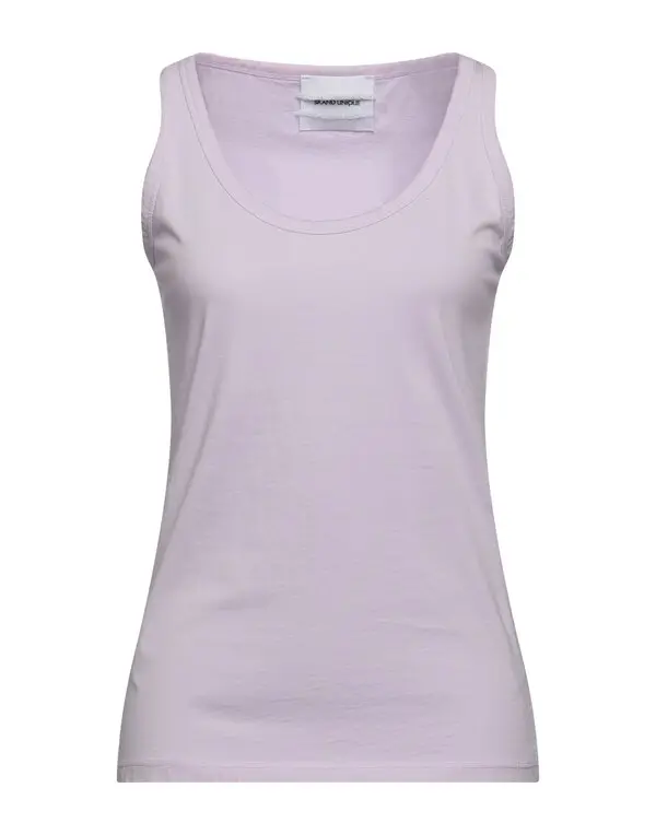 BRAND UNIQUE Cotton Tank Top - Purple