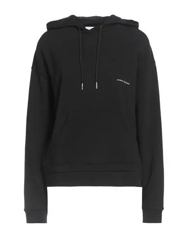 Armani Exchange Cotton And Elastane French Terry Hoodie - Black