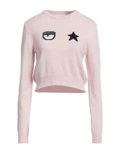 CHIARA FERRAGNI Sweater In Wool, Viscose, Polyamide, And Cashmere - Pink