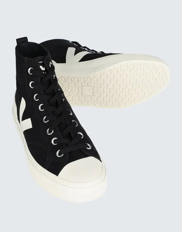 VEJA Wata Ii Organic Cotton Sneakers - Black