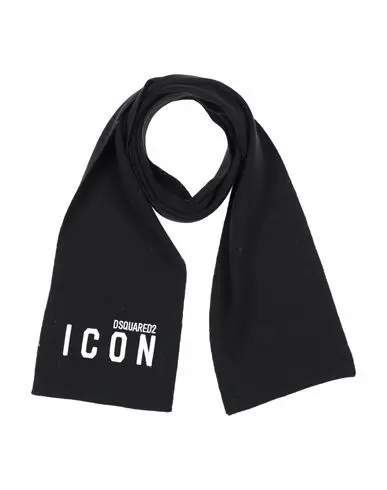 Dsquared2 Scarf Wool - Black