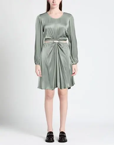KONTATTO Mini Trapeze Dress - Sage Green