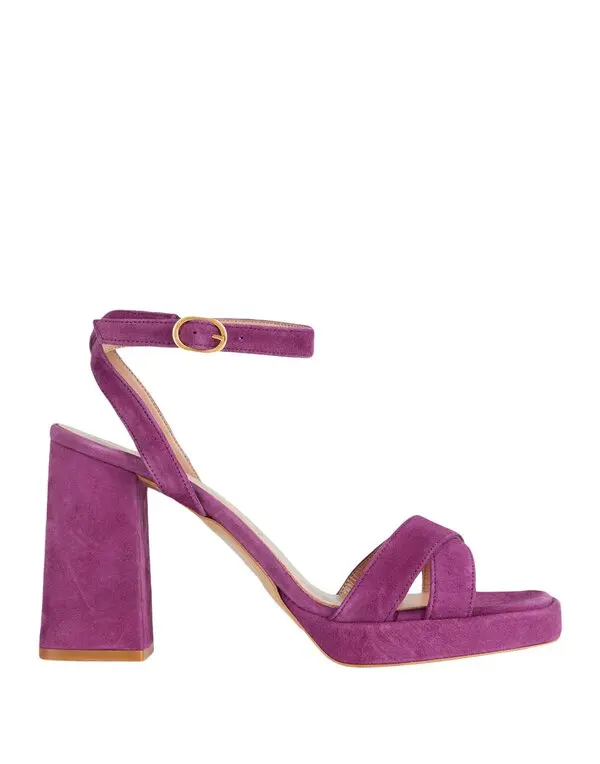 BIANCA DI Ankle Strap Sandals - Purple