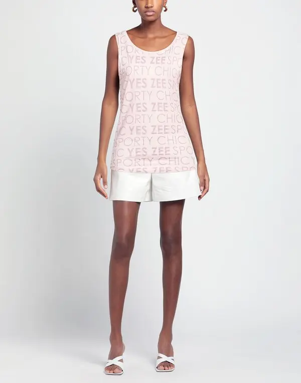 YES ZEE BY ESSENZA Top In Light Cotton And Elastane - Light Pink