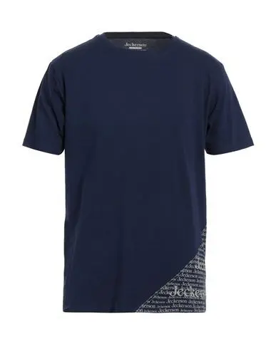 JECKERSON T-shirt Size Cotton, Elastane - Blue