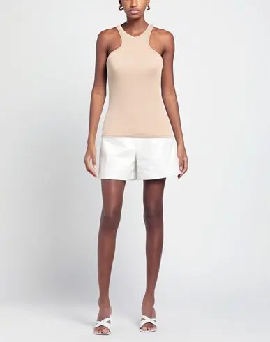 ANDREĀDAMO Halterneck Top - Beige
