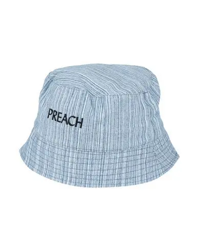 PREACH Slate Cotton Bucket Hat - Blue