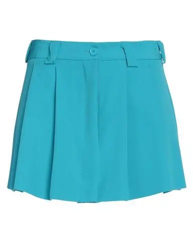 VICOLO Mini Pleated Skirt - Blue