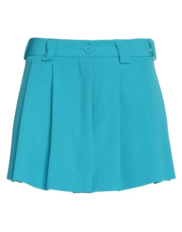 VICOLO Mini Pleated Skirt - Blue