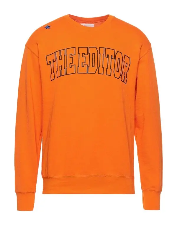 THE EDITOR Crewneck Sweatshirt - Orange