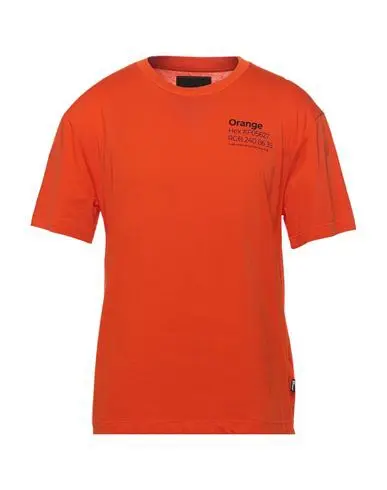 SHOE T-shirt Size Cotton - Orange