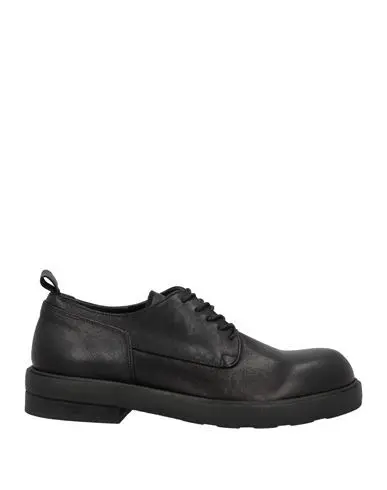 O.X.S. O. X.s. Lace-up Shoes Size Leather - Black