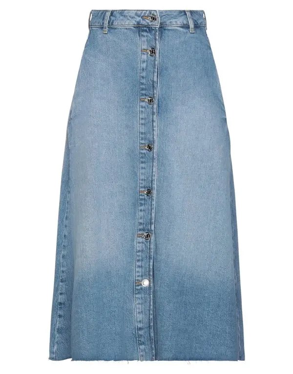 LIU •JO Flared Denim Skirt