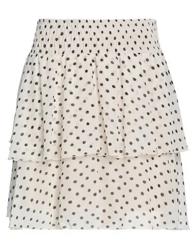VANESSA SCOTT Polka-dot Mini Skirt - White