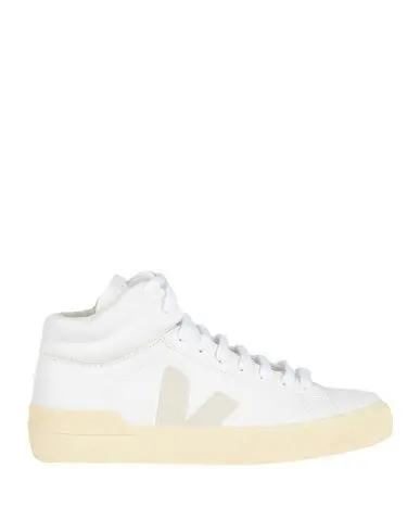 VEJA Leather High-top Sneakers - White