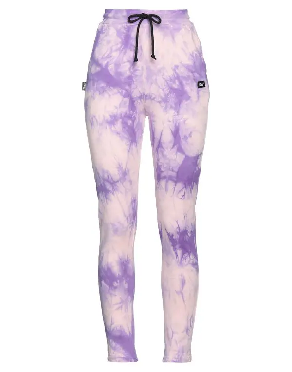 SHOE Brand High Waisted Tapered Pants - Purple