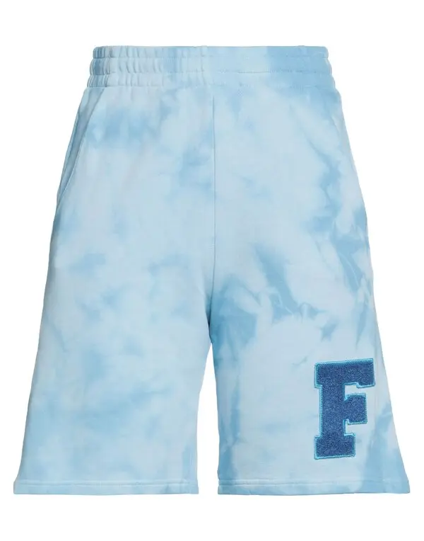 FREDDY Cotton Bermuda Shorts - Sky Blue
