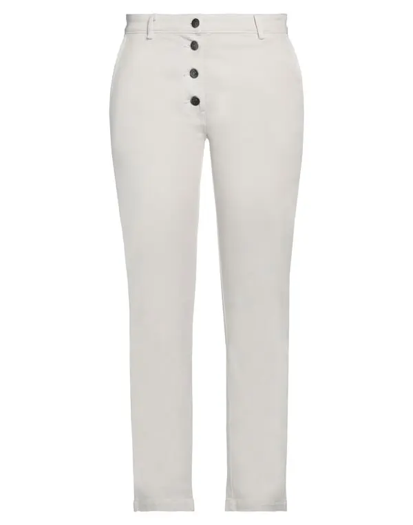 8PM Gabardine Chinos - White