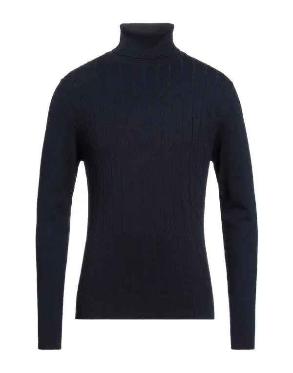 PRIMO EMPORIO Turtleneck Top - Midnight Blue