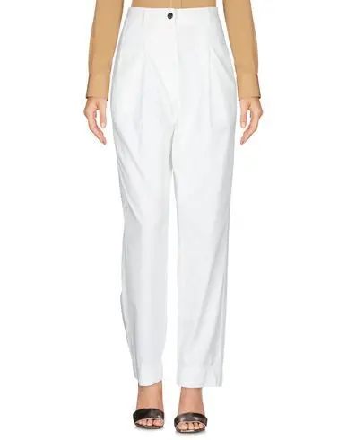 KAOS JEANS Straight-leg Pants - White