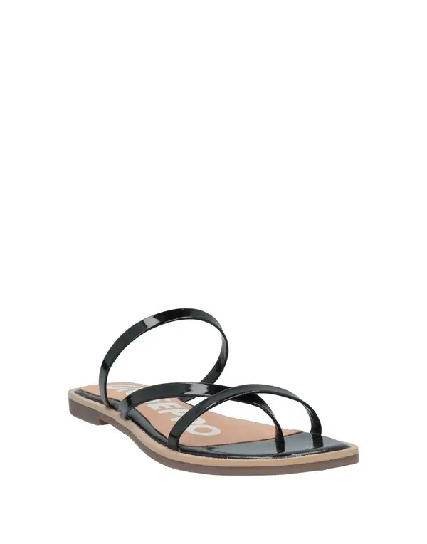 GIOSEPPO Leather Thong Sandals