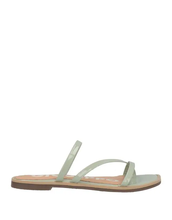 GIOSEPPO Thong Sandals - Sage Green